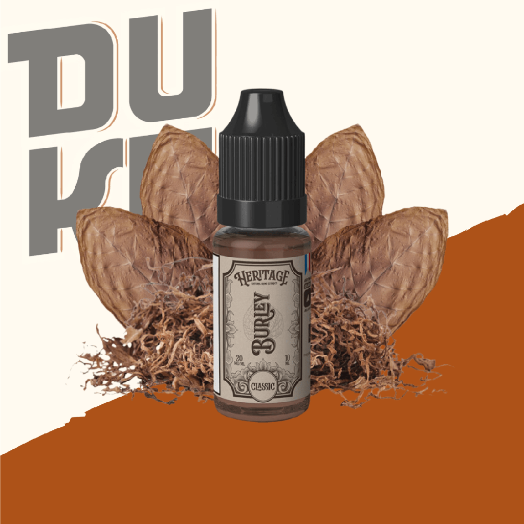 Burley - Heritage - 10ml (boîte de 10) | DUKE DISTRIBUTION